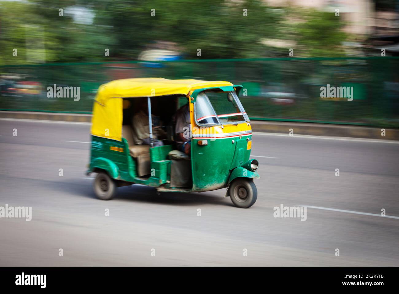 Indian auto autorickshaw in the street. Delhi, India Stock Photo - Alamy