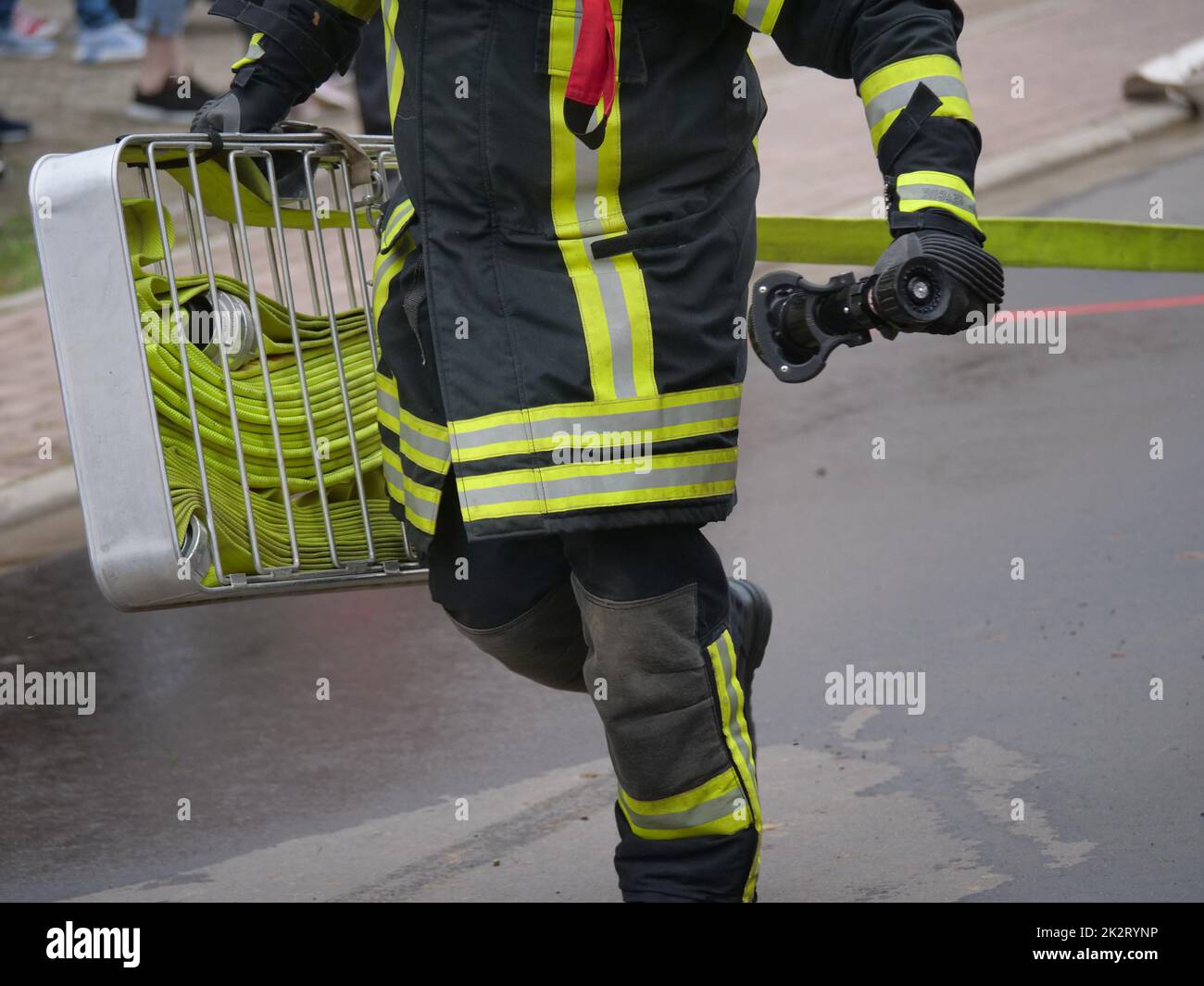 Fire brigade Germany in various actions as a symbolic image Stock Photo ...