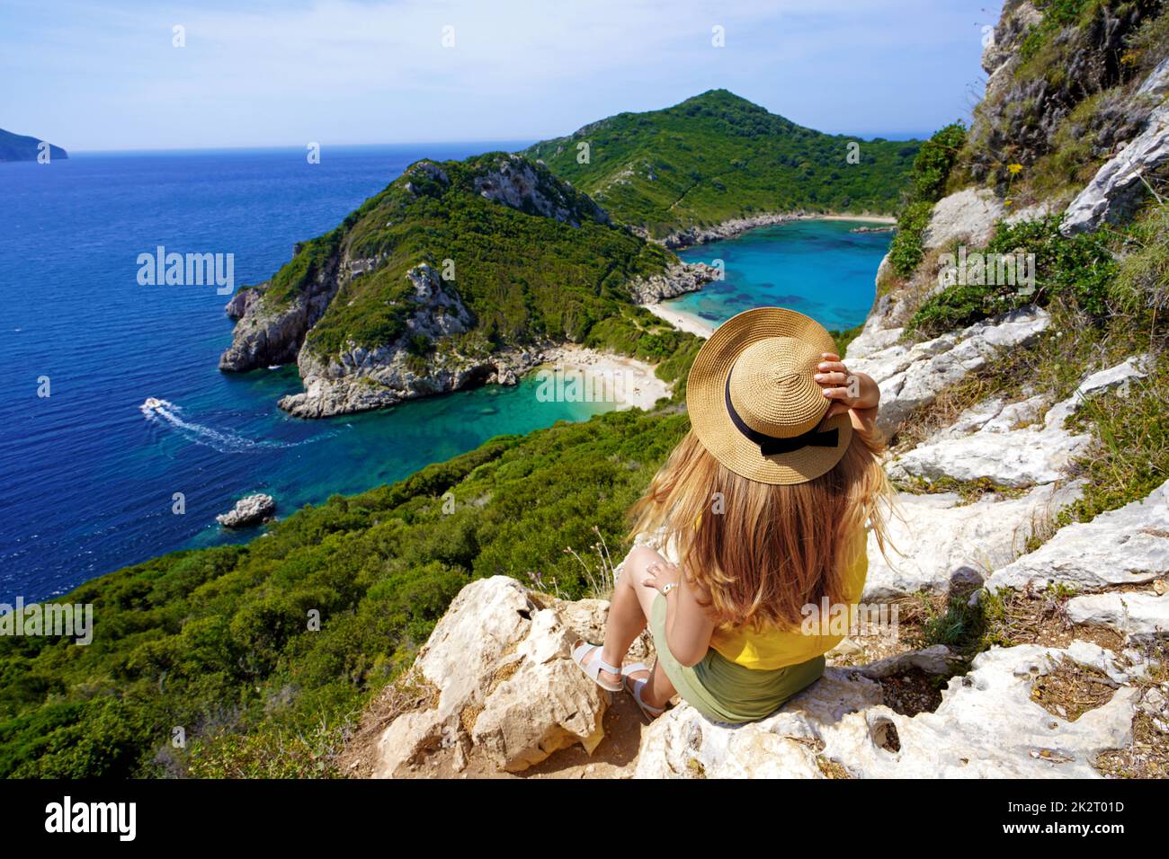 Corfu landscape hi-res stock photography and images - Alamy