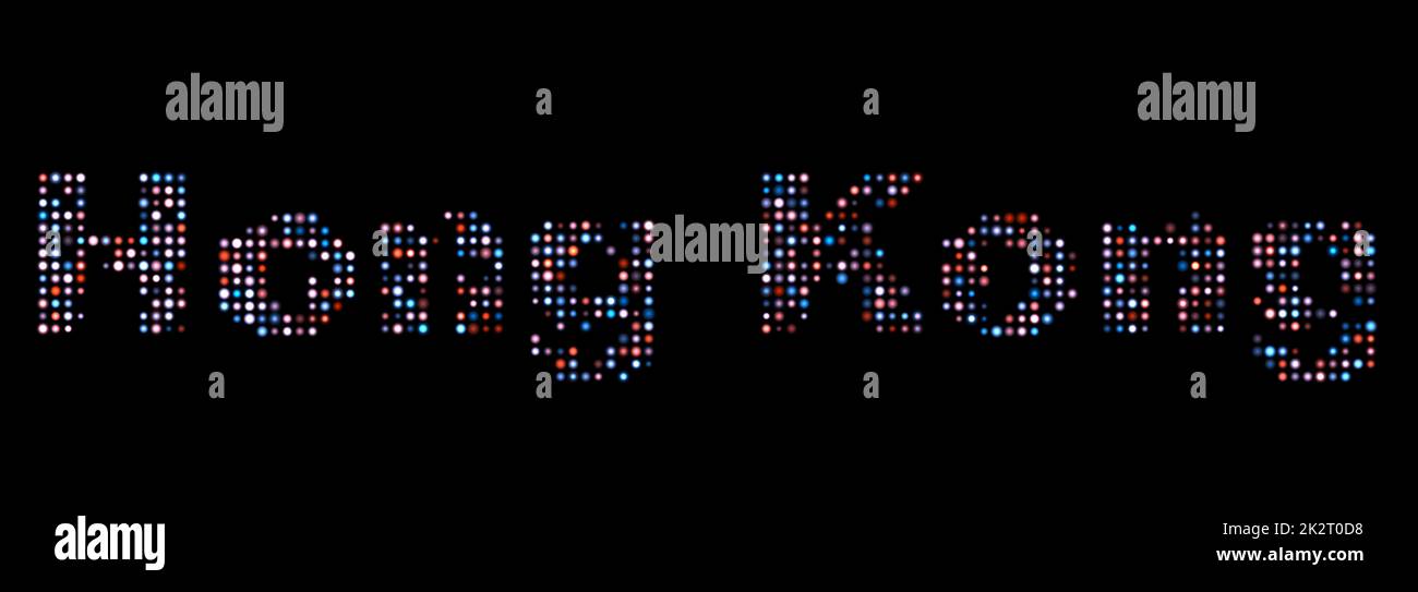 Hong Kong led text Stock Photo - Alamy Hong Kong led text Stock Photo - Alamy
