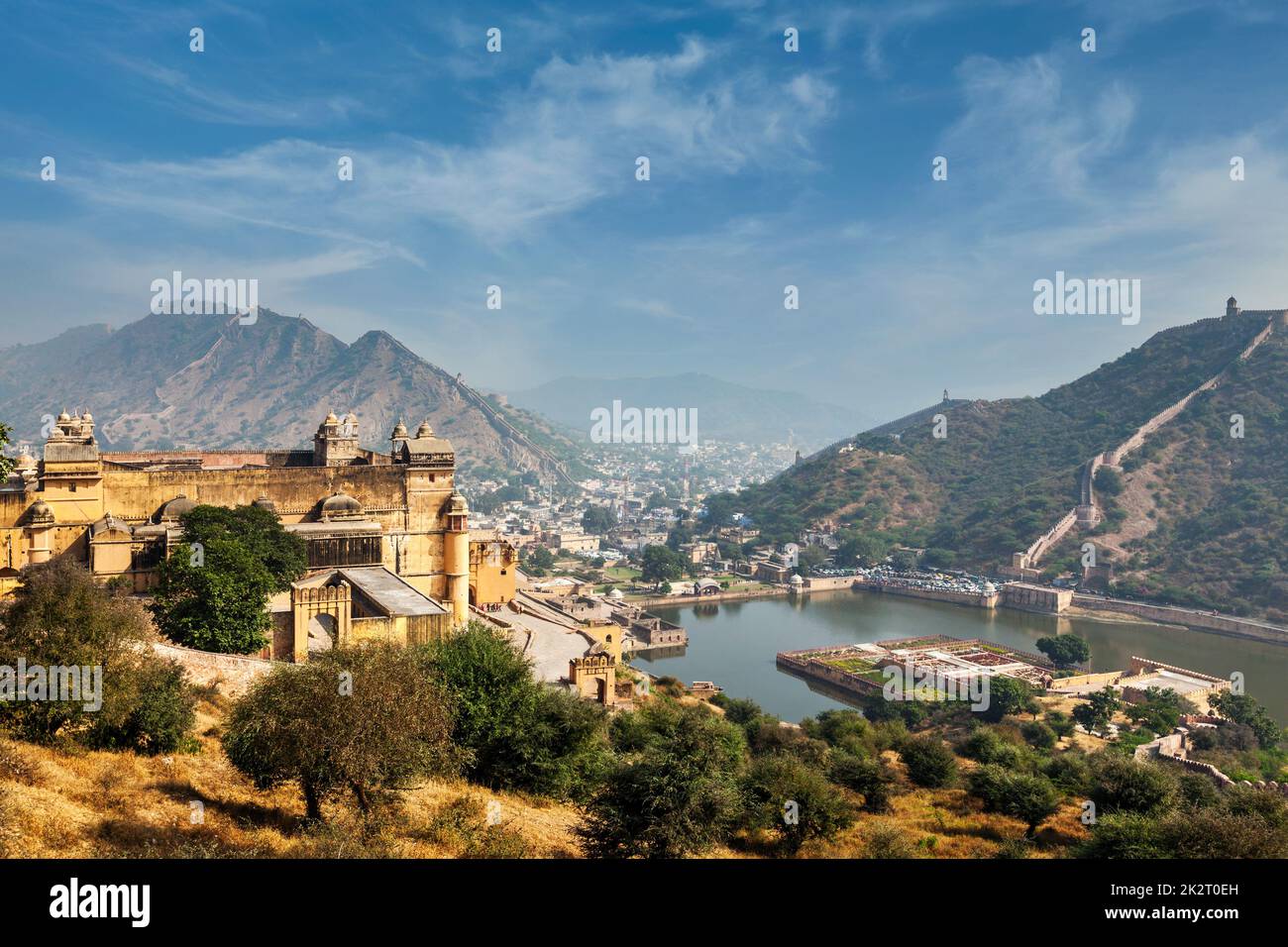 Amer aka Amber fort, Rajasthan, India Stock Photo - Alamy