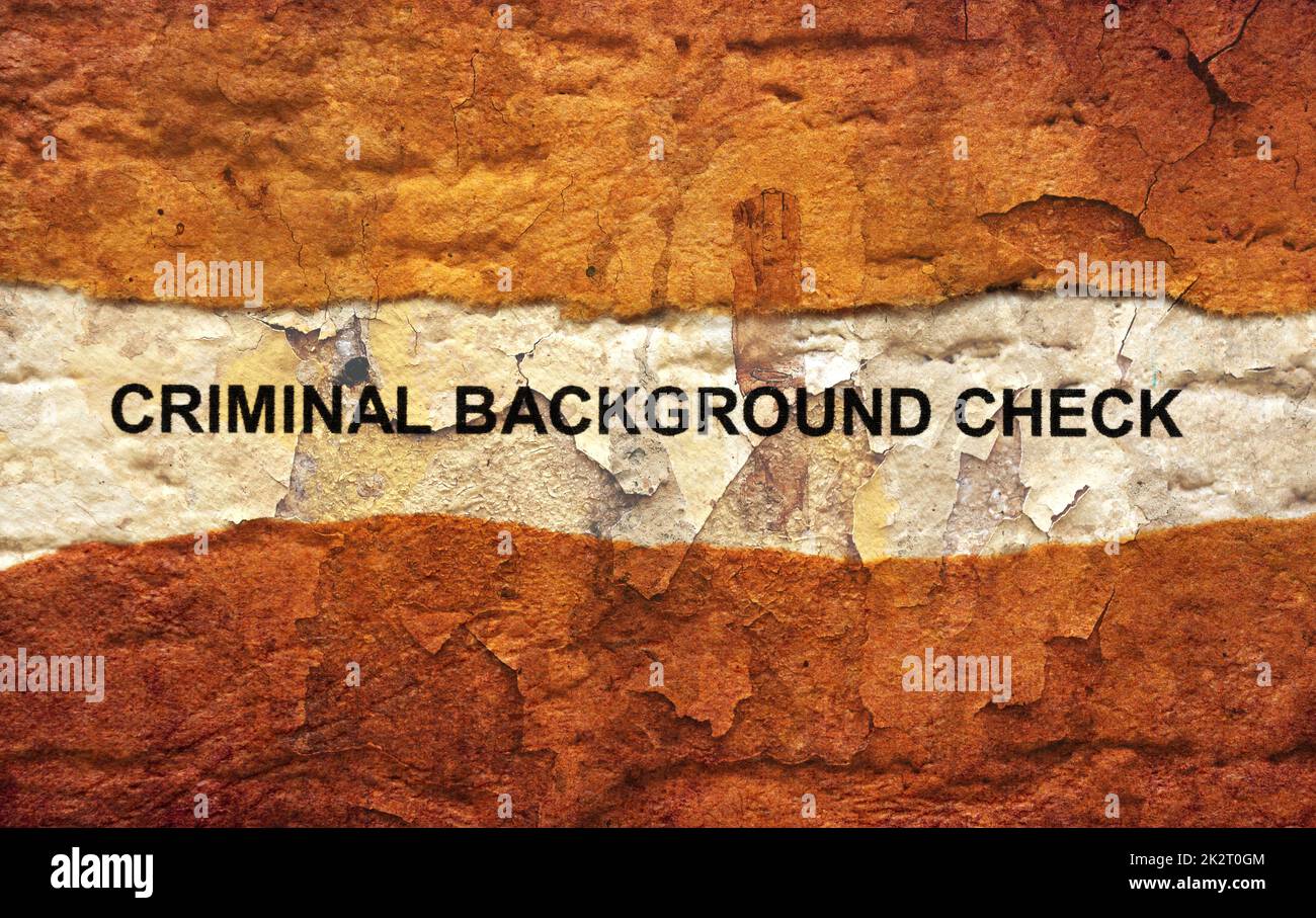 Check criminal hi-res stock photography and images - Alamy