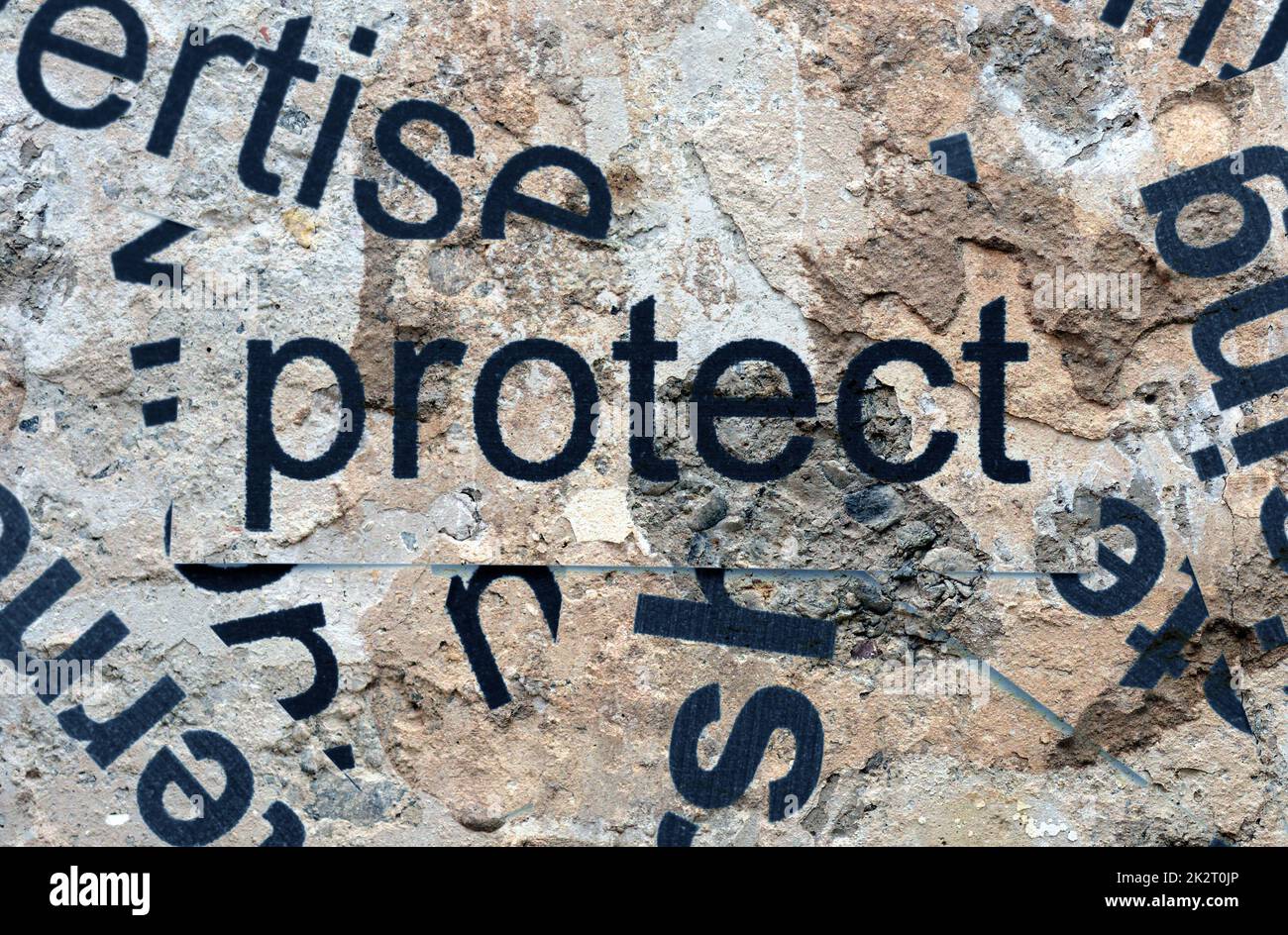 Protect word cloud Stock Photo - Alamy
