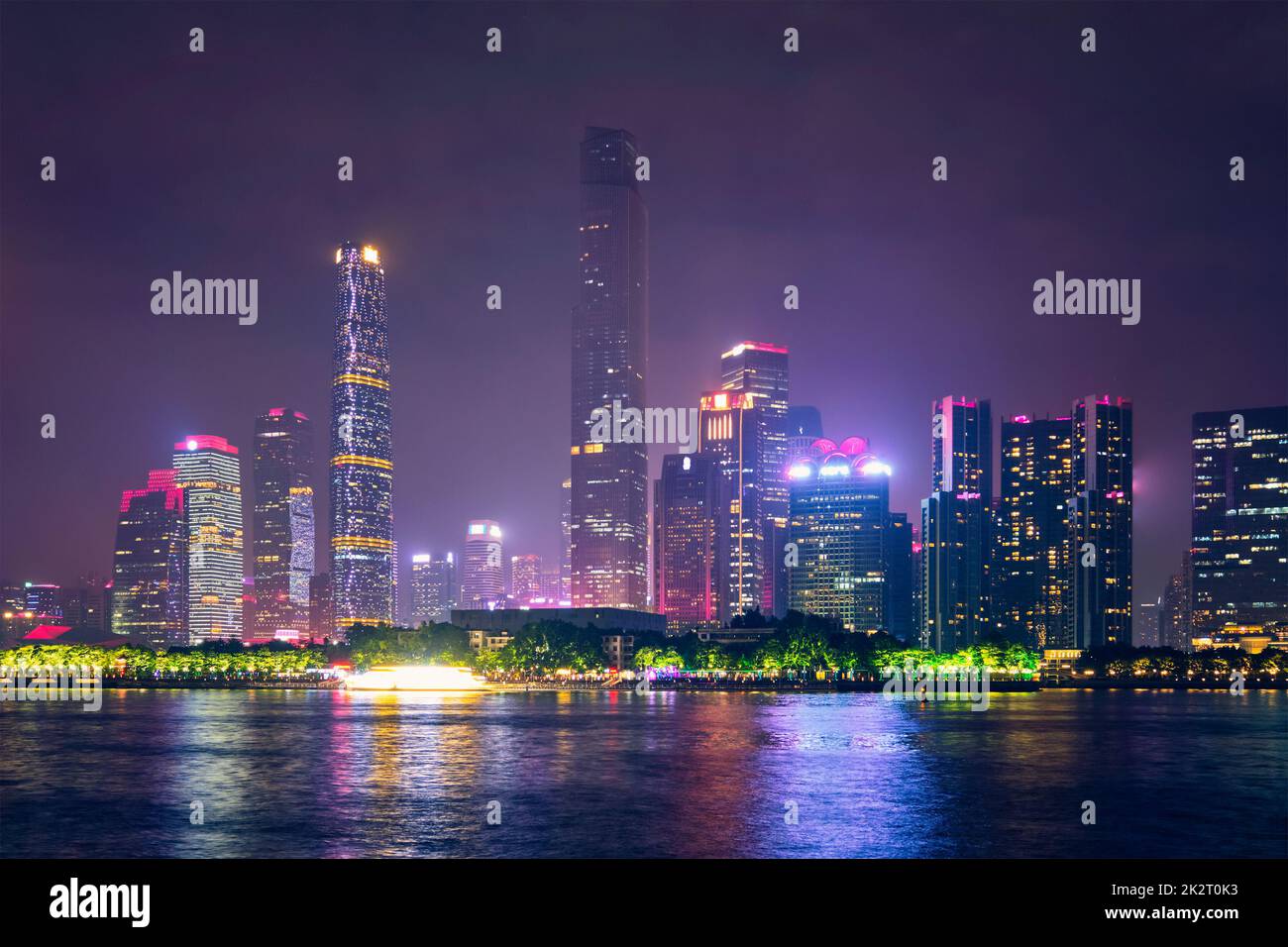 Guangzhou skyline. Guangzhou, China Stock Photo - Alamy
