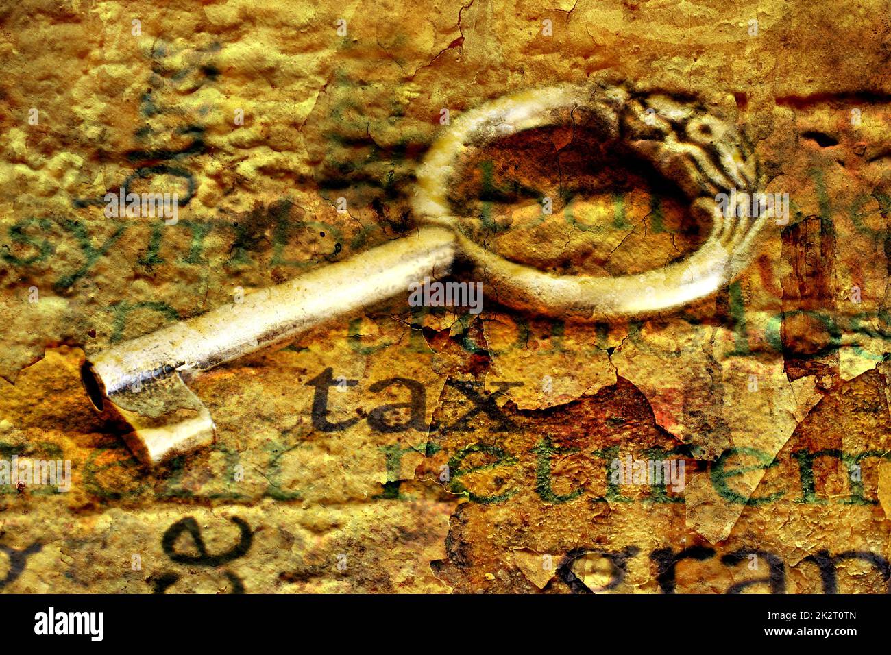 Tax and key Stock Photo - Alamy