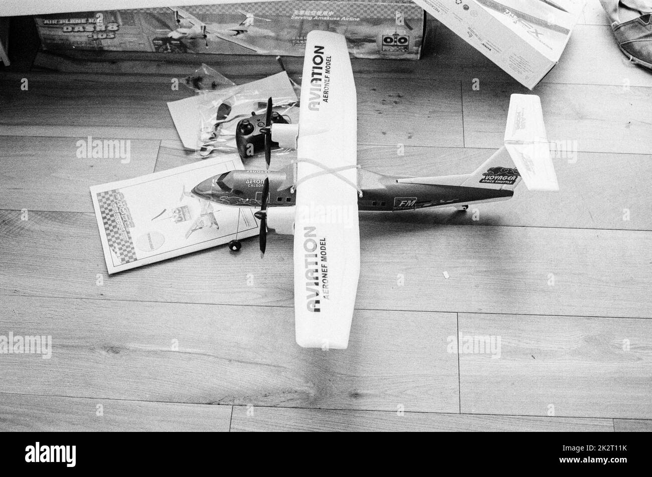 Radio Controlled model aeroplane, High Bickington, Devon, England ...