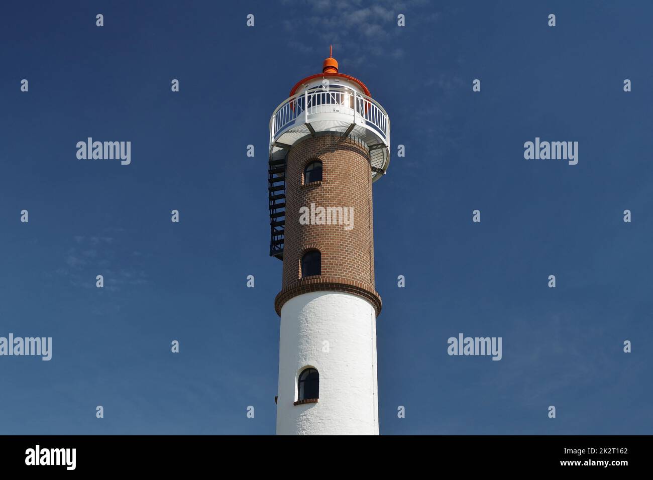 Lighthouse, Port Timmendorf Strand, Island Poel, Nordwestmecklenburg ...