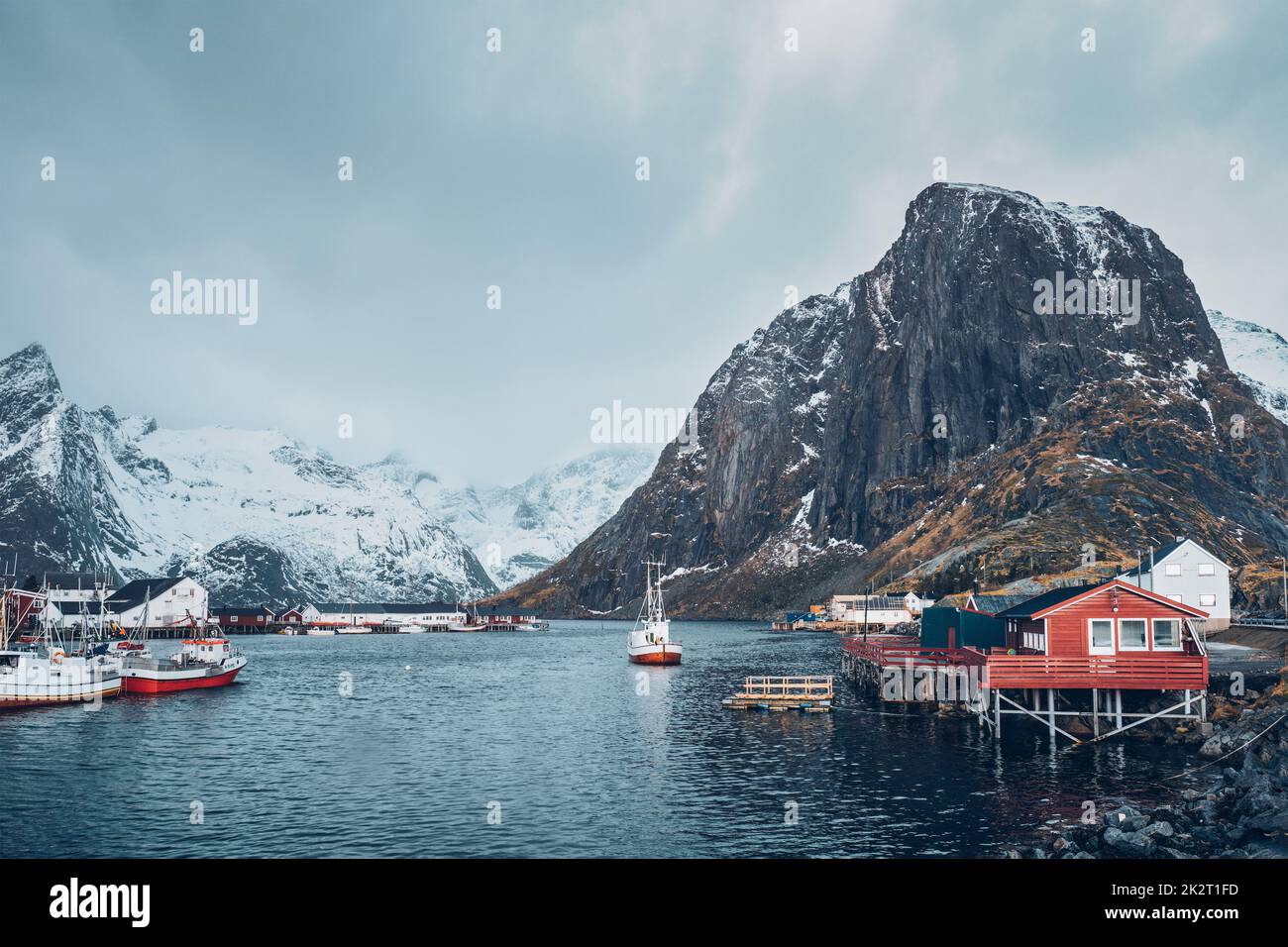 Hamnoy fishing village on Lofoten Islands, Norway Stock Photo - Alamy