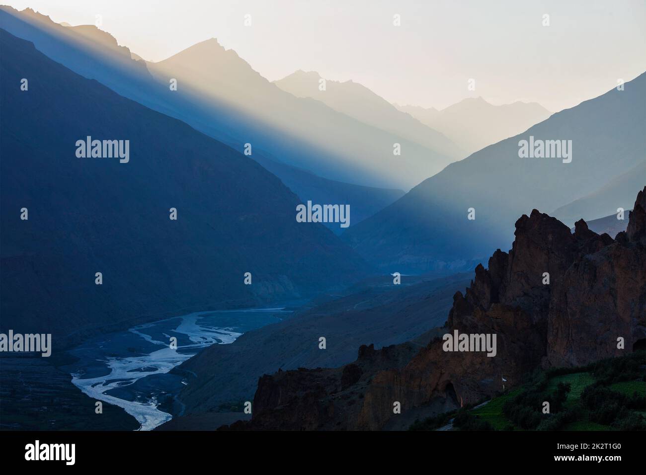 Spiti valley , Himachal Pradesh, India Stock Photo - Alamy
