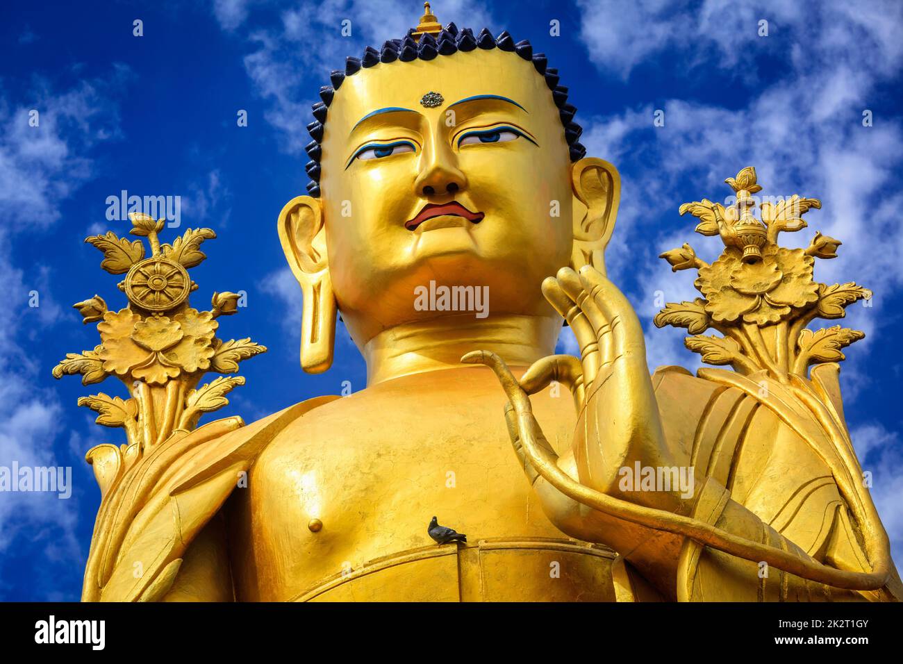 Buddha Maitreya statue in Ladakh, India Stock Photo - Alamy