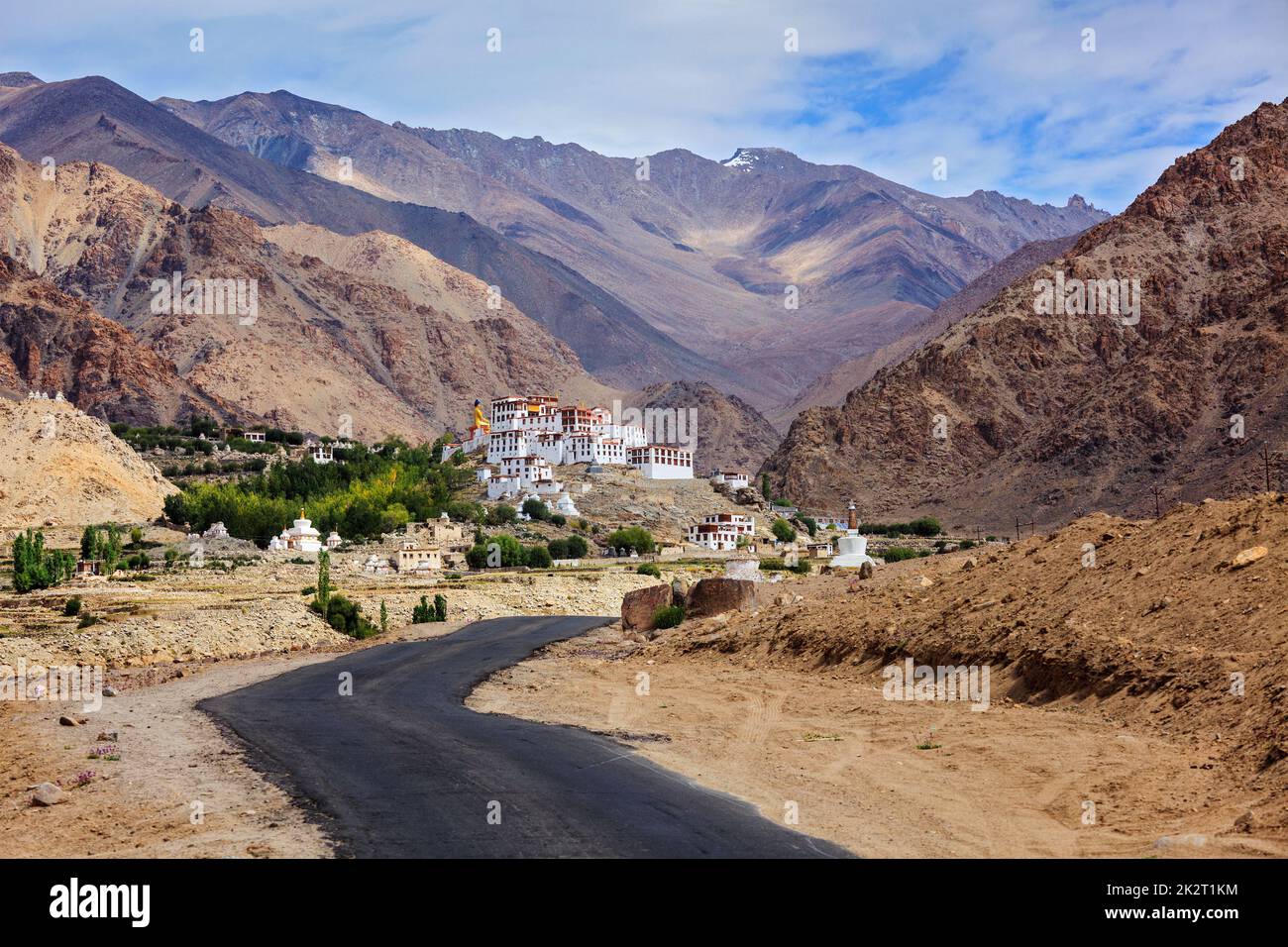 Spituk gompa, Ladakh, India Stock Photo - Alamy