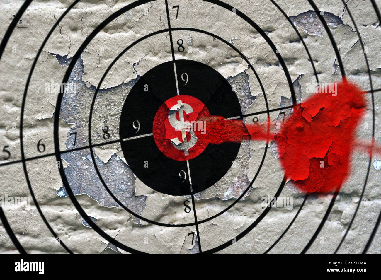 Dollar target hi-res stock photography and images - Alamy