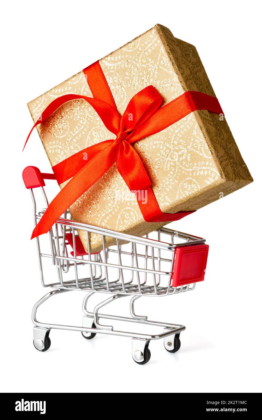 Gift shopping concept Stock Photo - Alamy