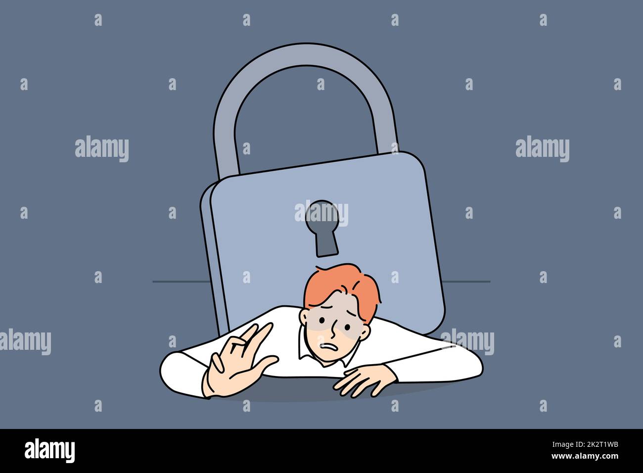 Heavy padlock hi-res stock photography and images - Alamy