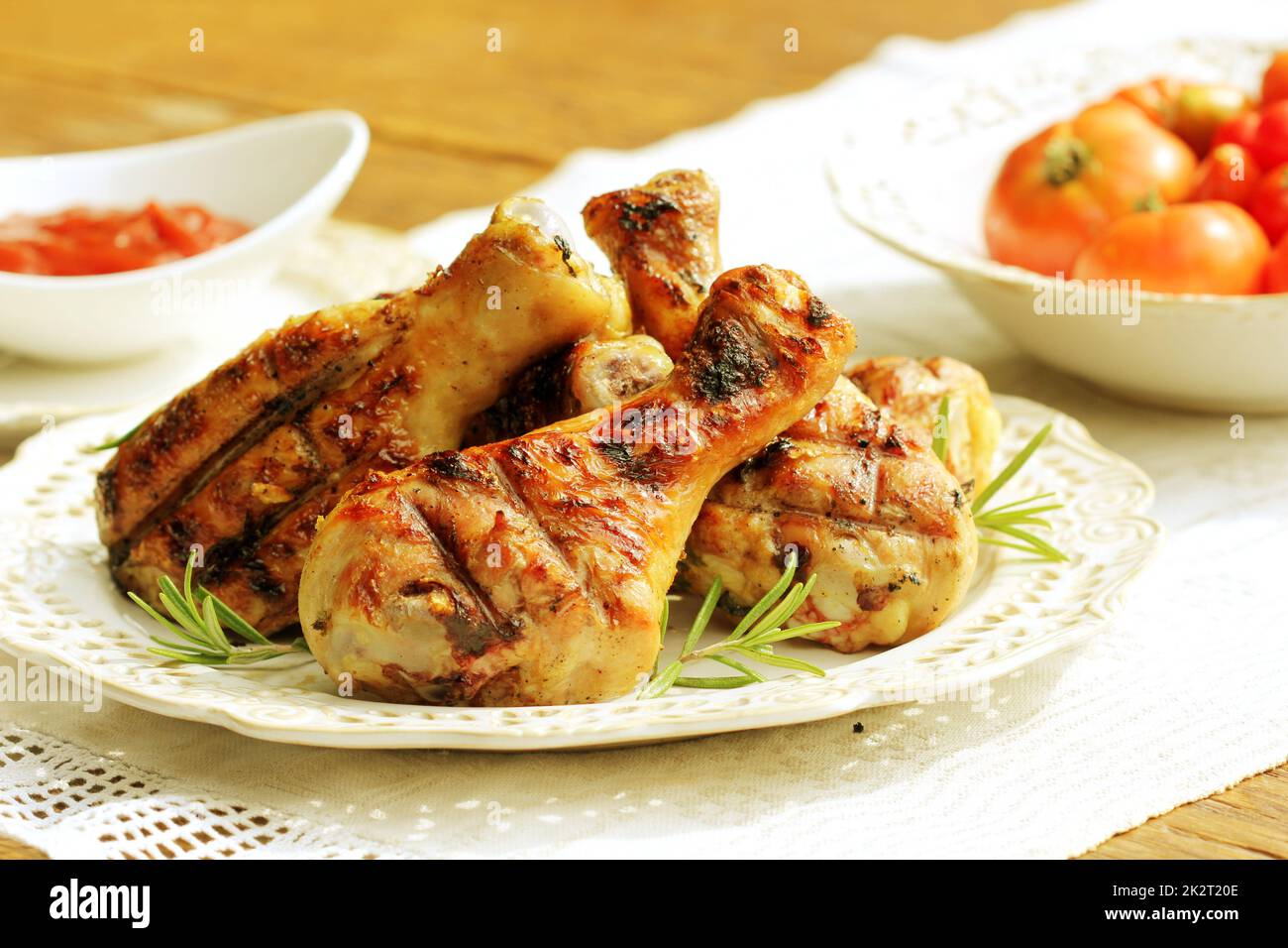 Whole chicken legs hi-res stock photography and images - Alamy