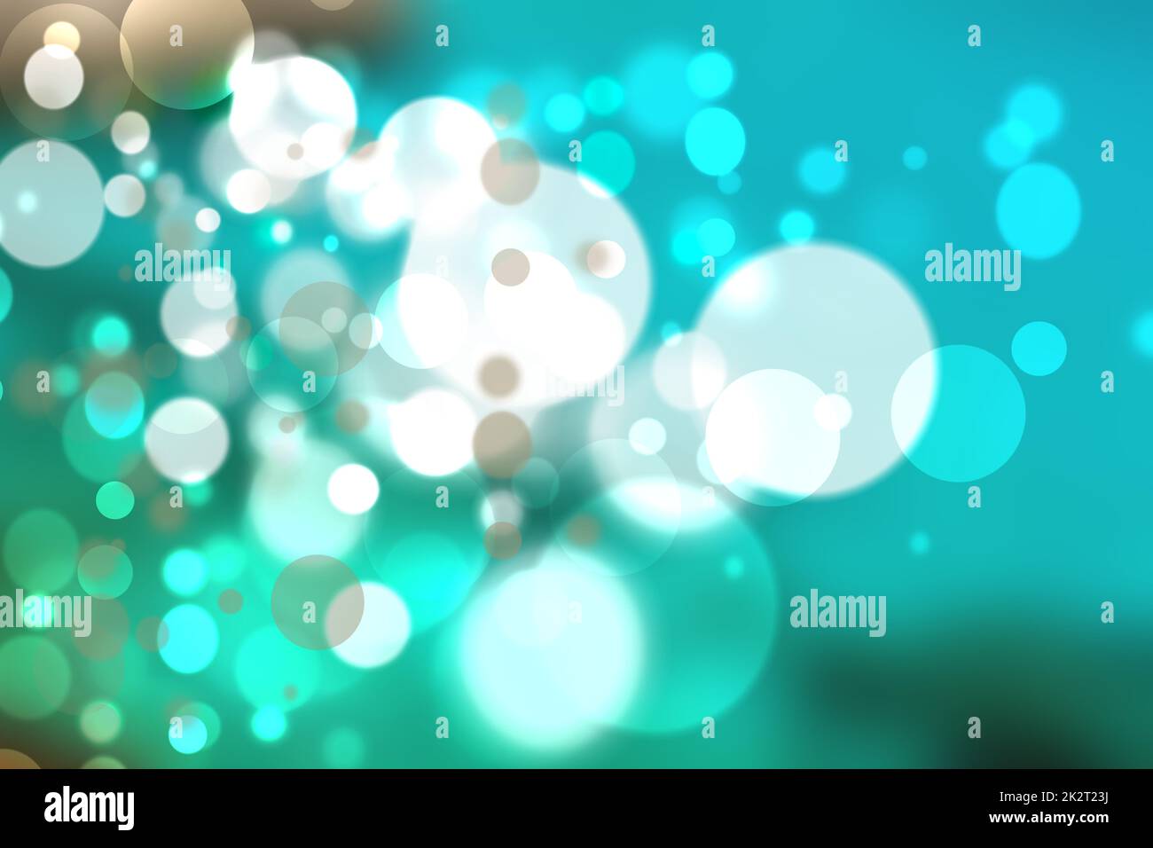 Abstract gradient green light turquoise blue shiny blurred background ...