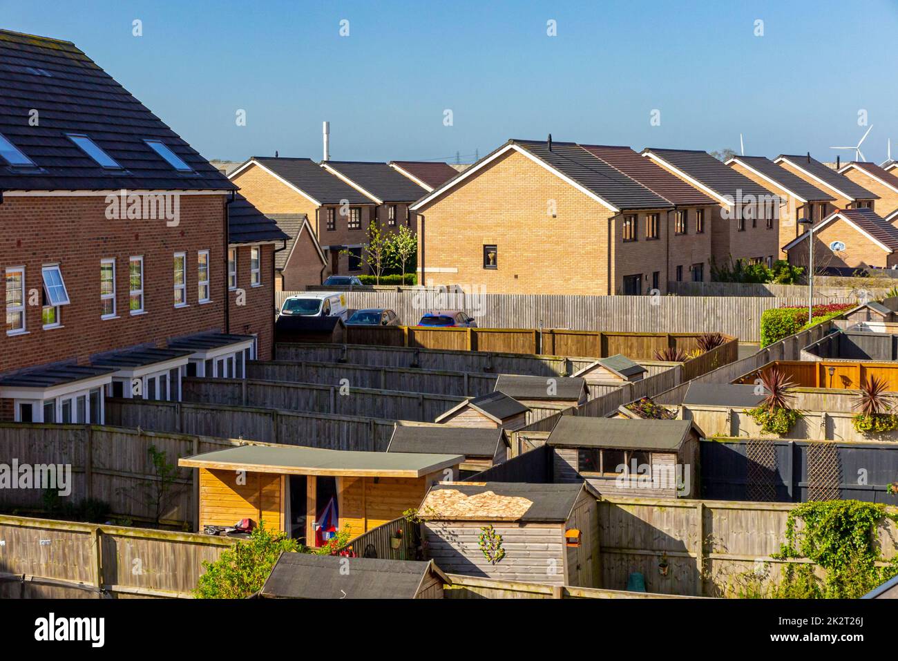 Back to back housing houses hi-res stock photography and images - Alamy