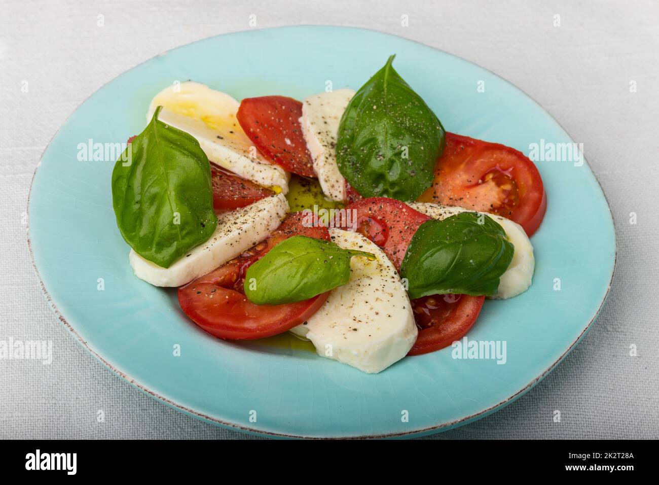 Caprese starter hi-res stock photography and images - Alamy