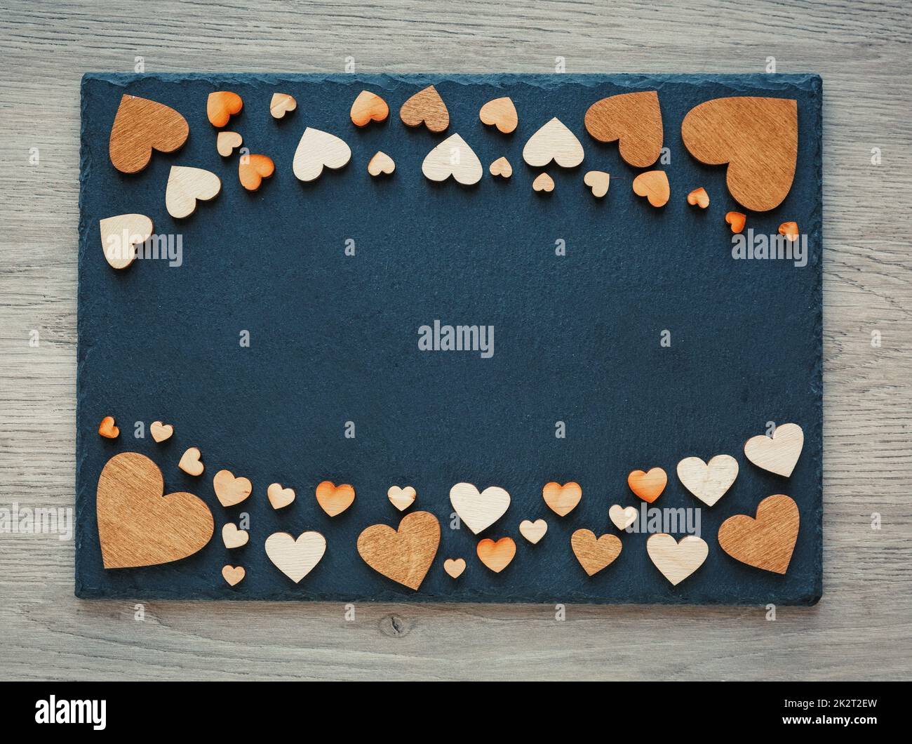 Heart shape made of natural wood. Beautiful heart shaped wooden little ...