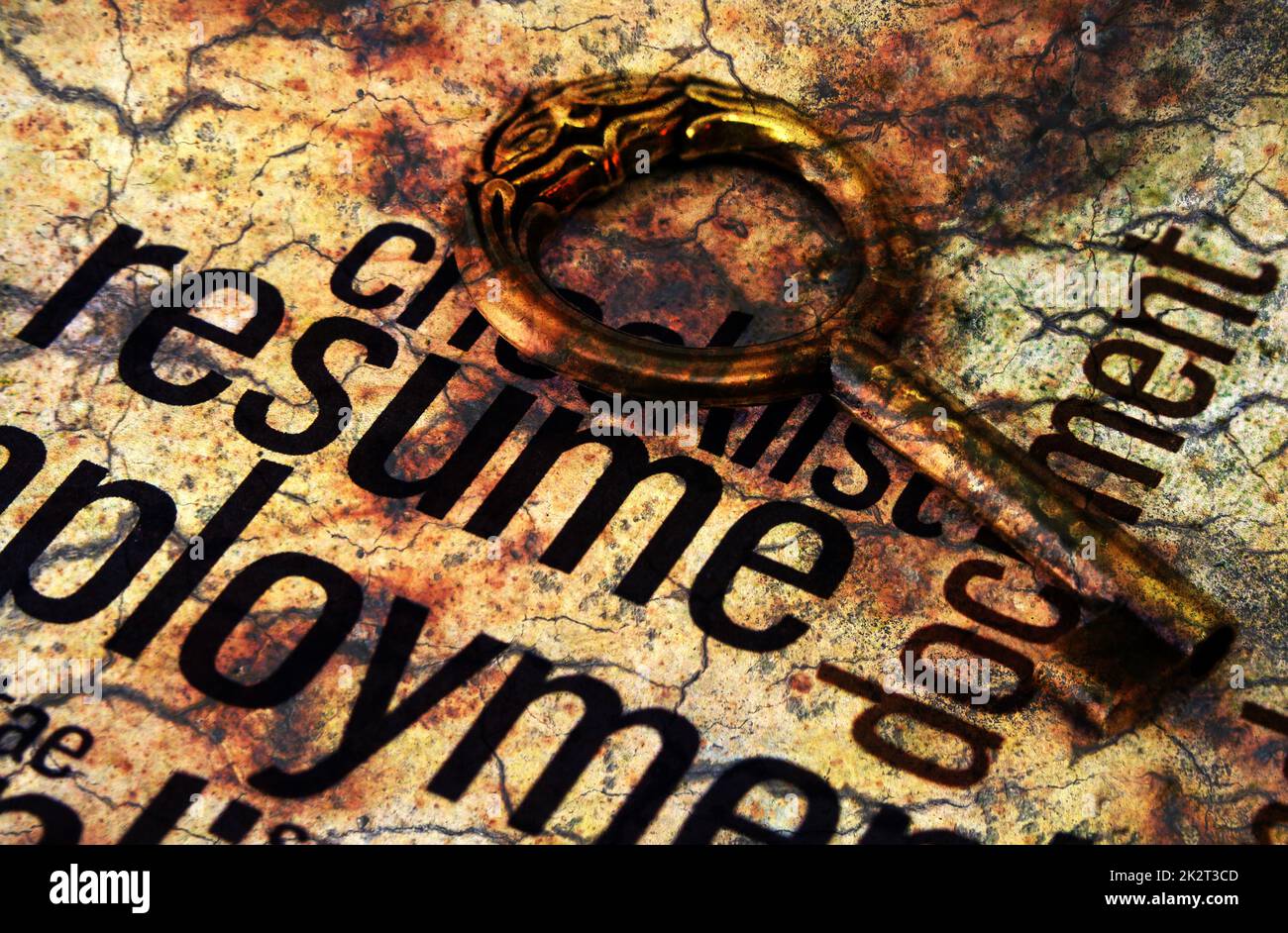 Golden keyword text on hi-res stock photography and images - Alamy