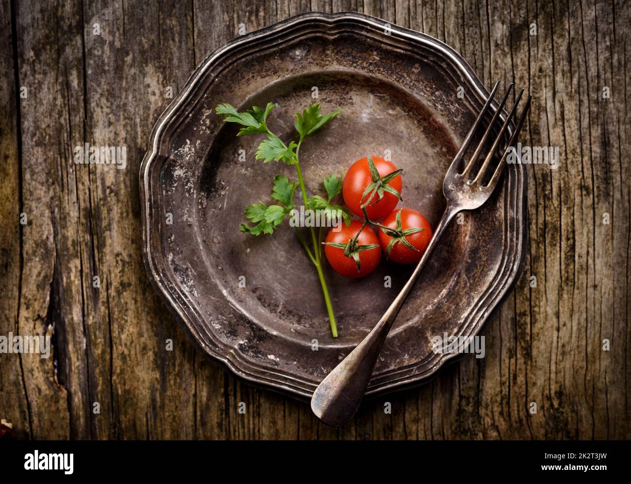 Food artistic dinner plate hi-res stock photography and images - Alamy