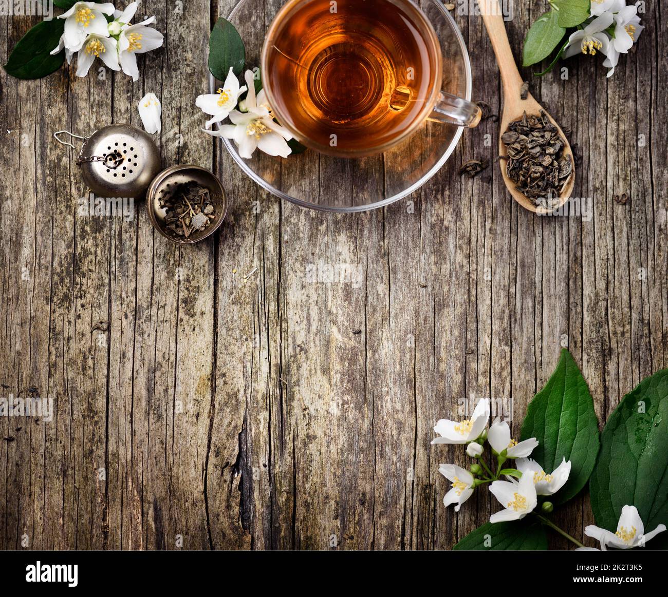 Green tea design hi-res stock photography and images - Alamy