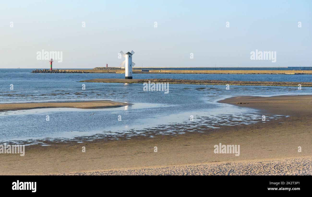 Stawa Mlyny at port entrance in Swinoujscie in Poland Stock Photo - Alamy
