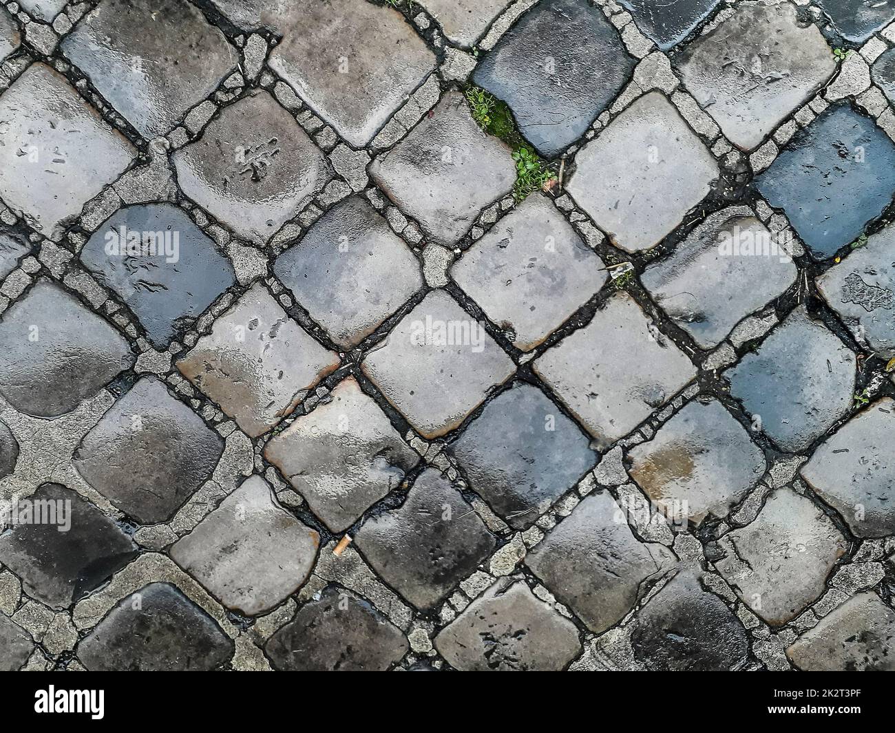 Cobblestone Street Texture Stock Photo - Alamy