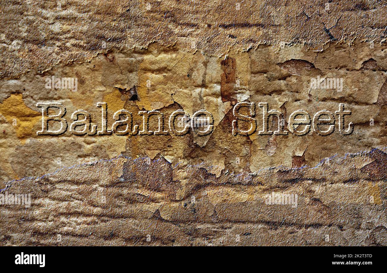 Balance sheet hi-res stock photography and images - Alamy