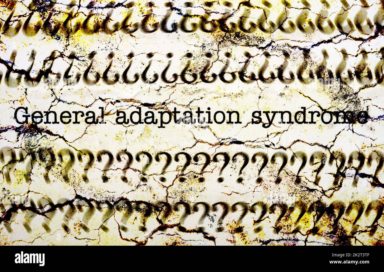 General adaption syndrome Stock Photo - Alamy