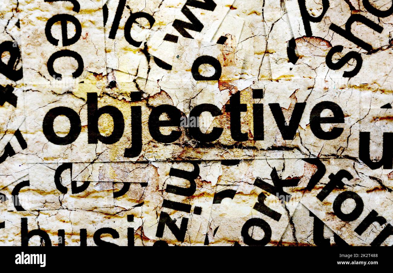 Objective hi-res stock photography and images - Alamy