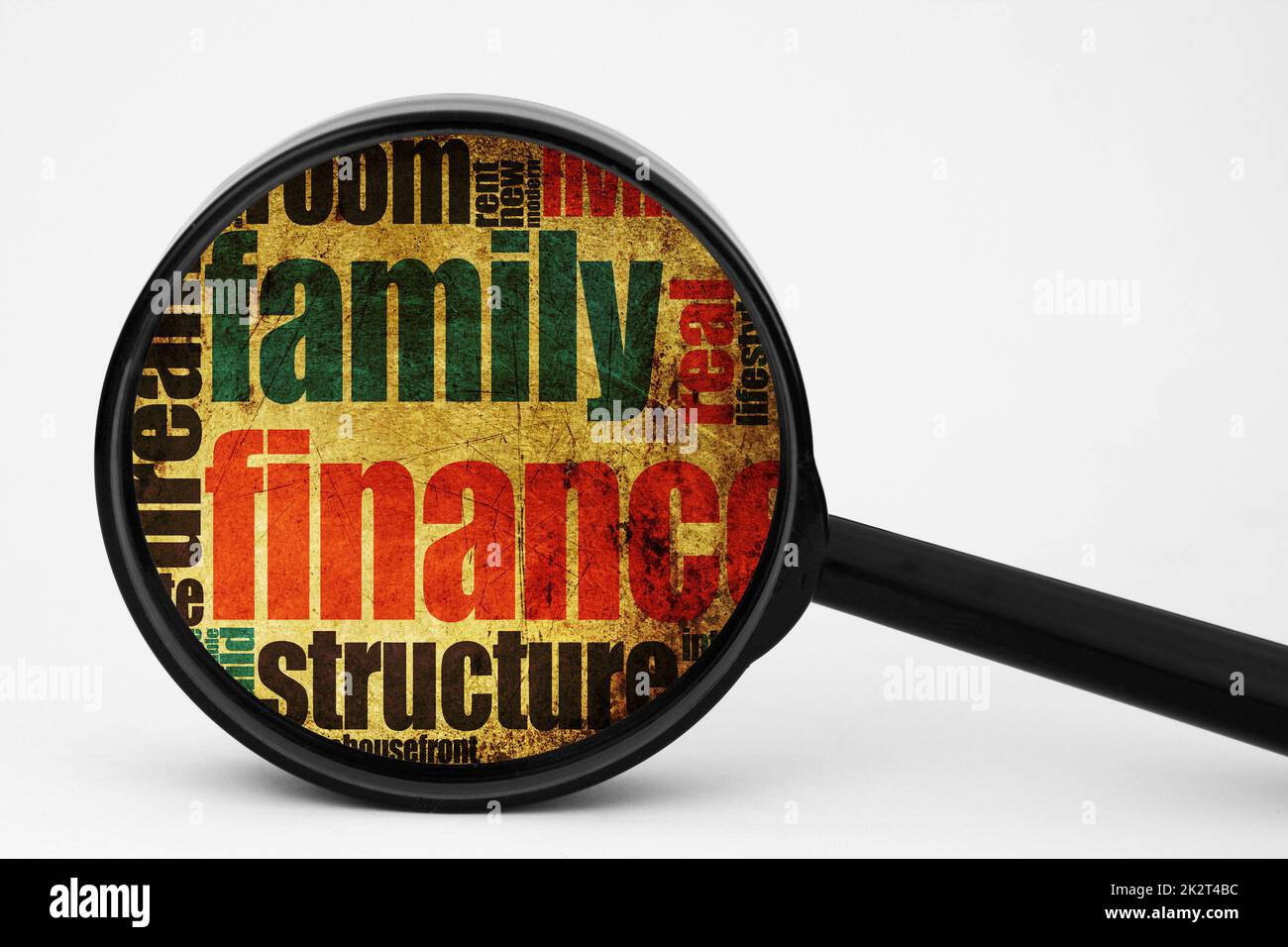 Family finance concept Stock Photo - Alamy
