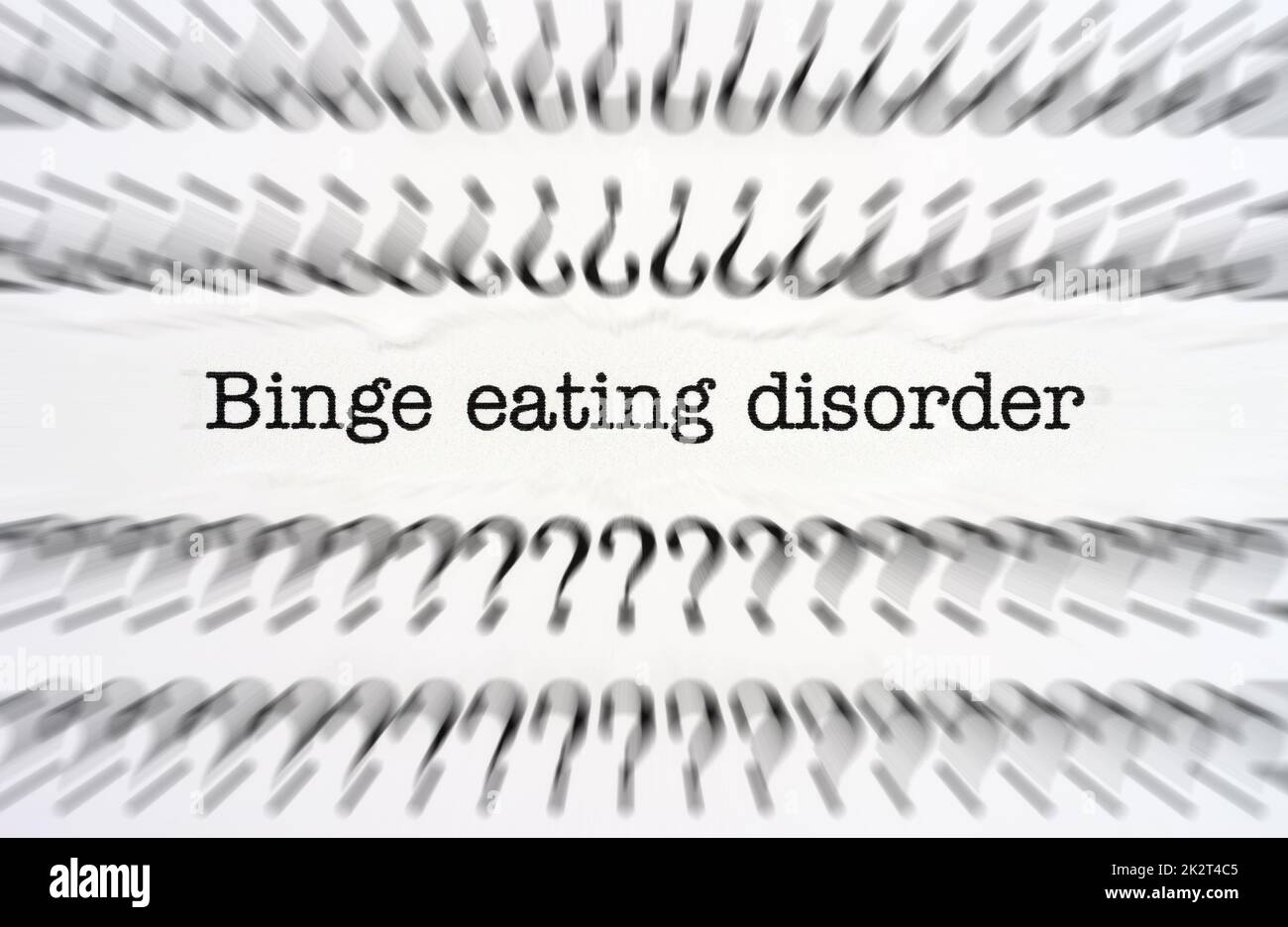 Binge eating disorder Stock Photo - Alamy