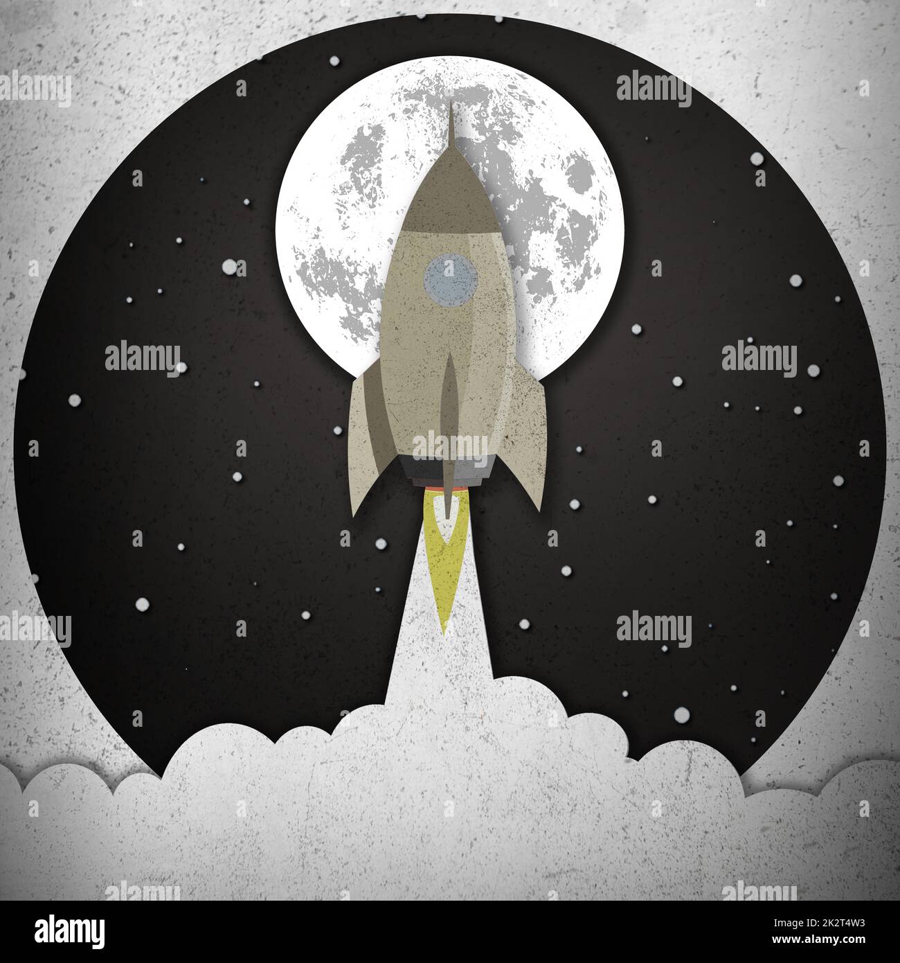 Round old rocket lift off Stock Photo - Alamy Round old rocket lift off Stock Photo - Alamy