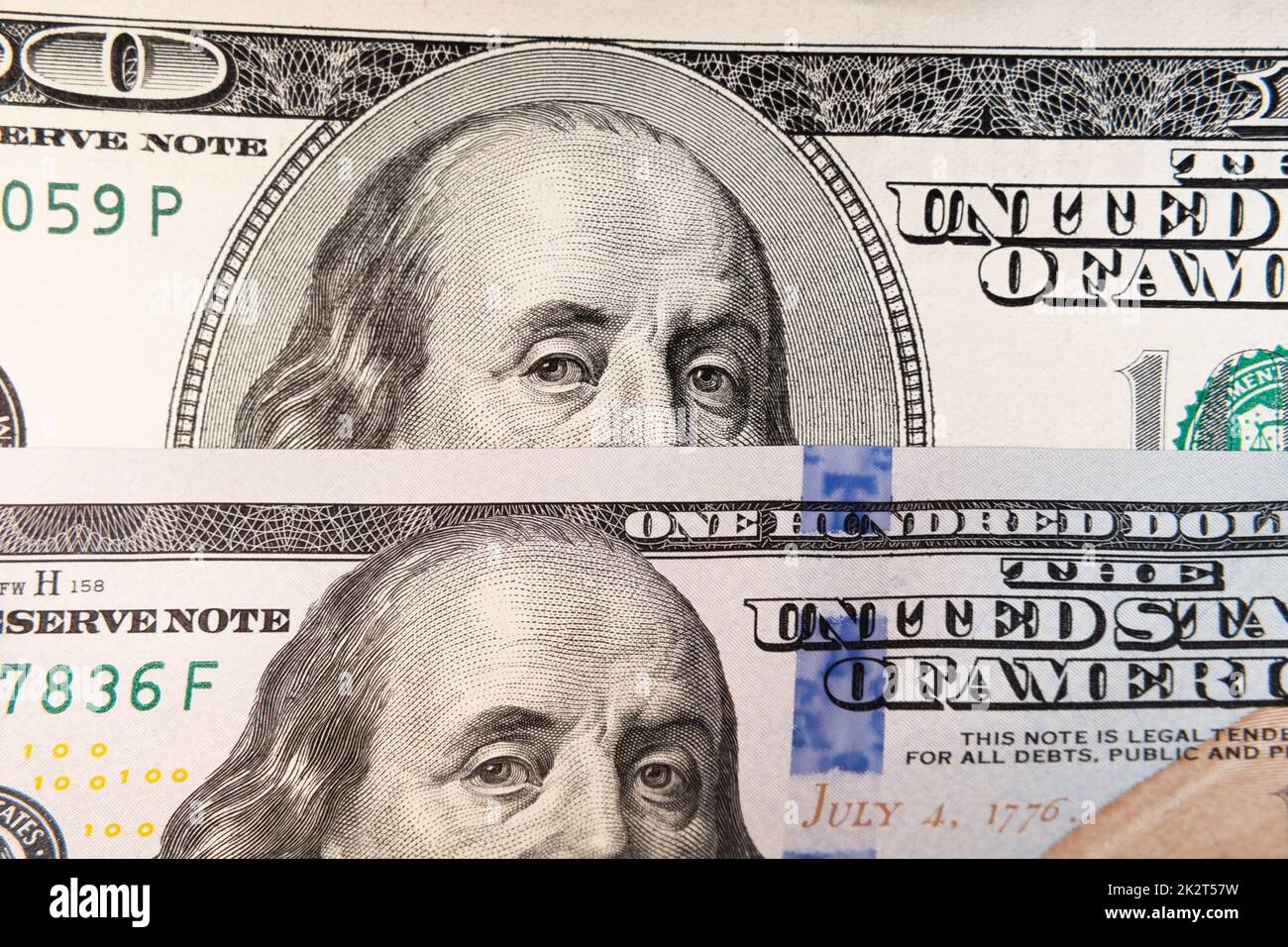 Background with money in American hundred dollar bills.Monetary fund ...