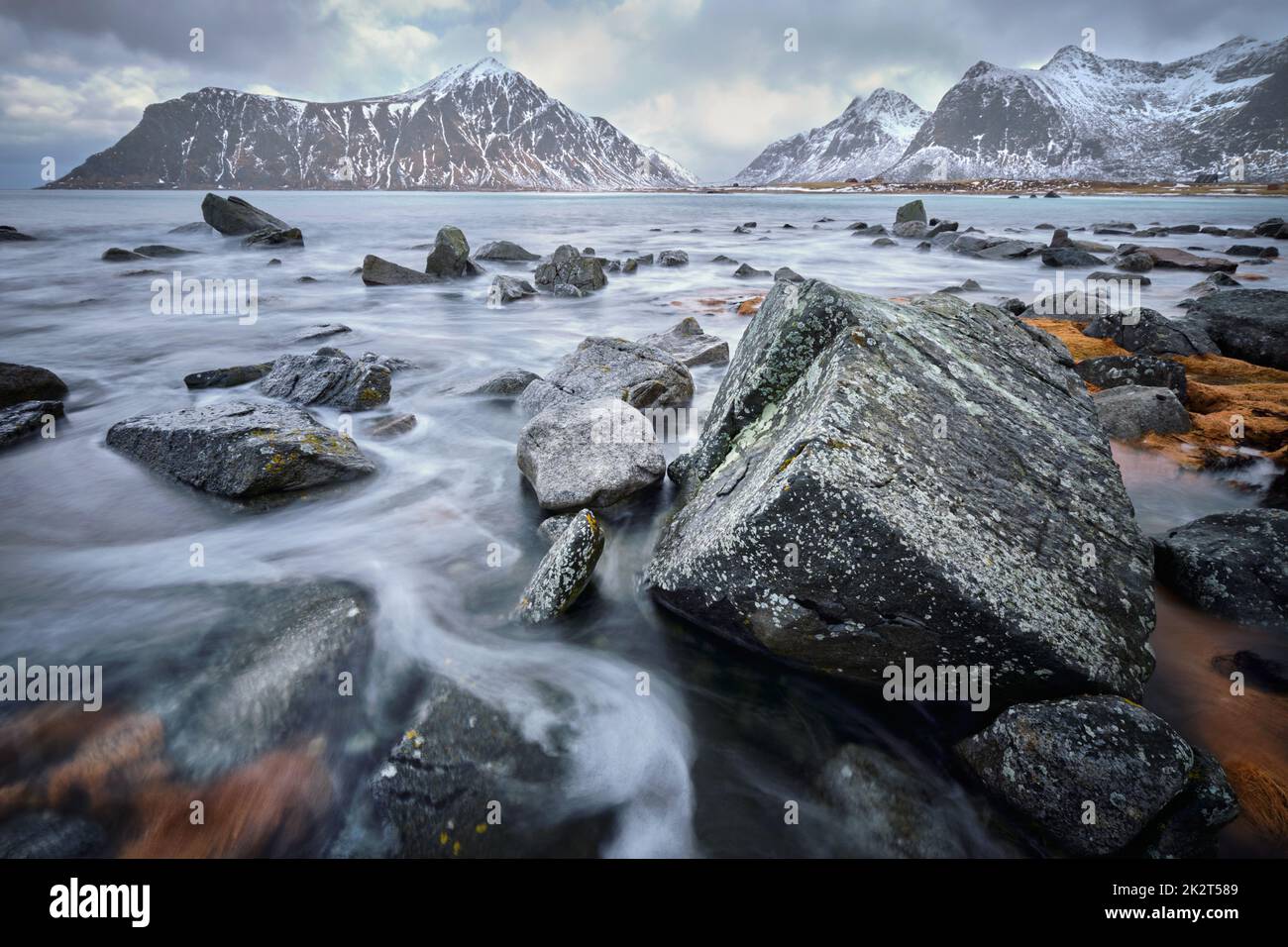 Coast of Norwegian sea Stock Photo - Alamy