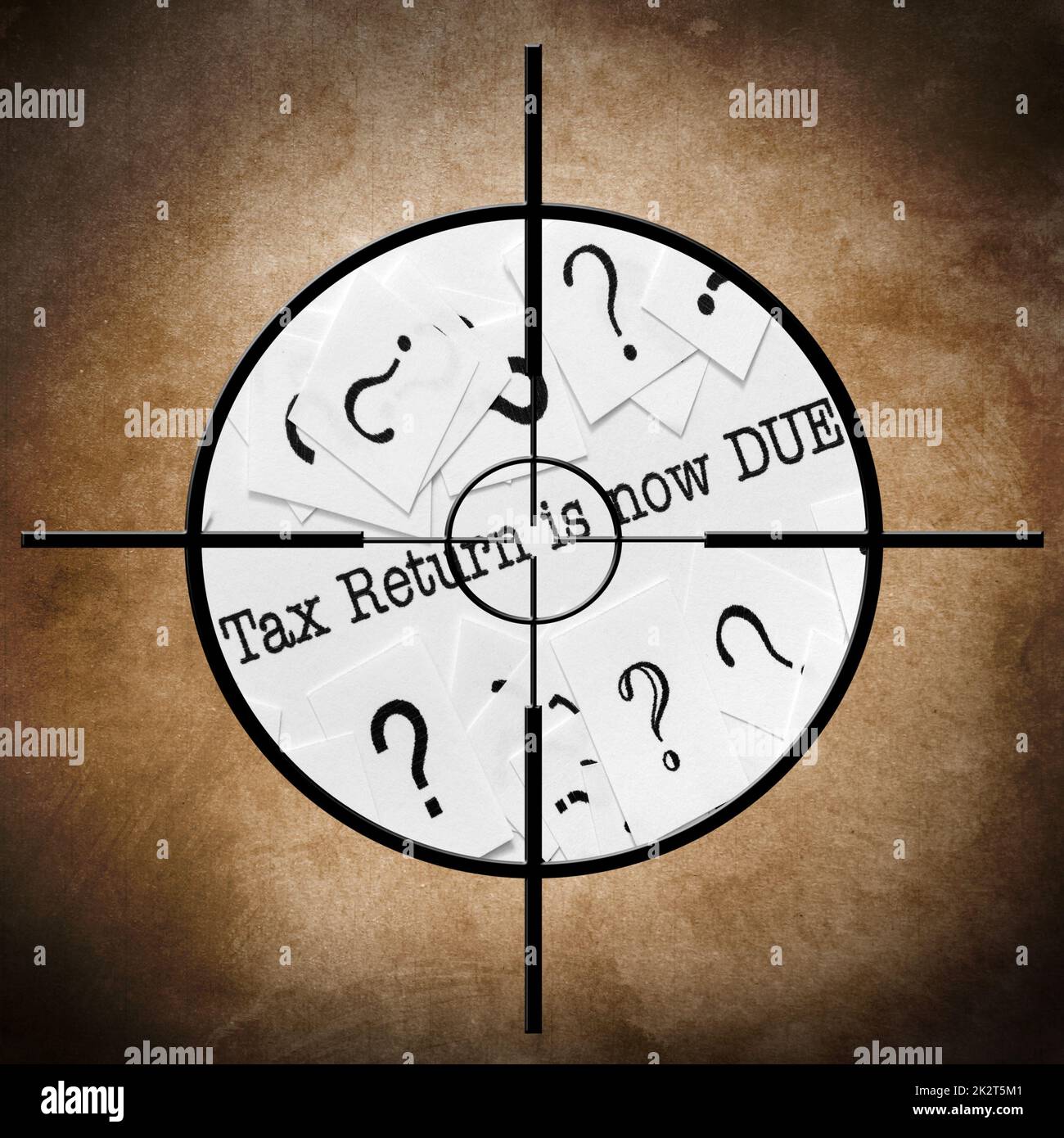 Tax return is now due Stock Photo - Alamy