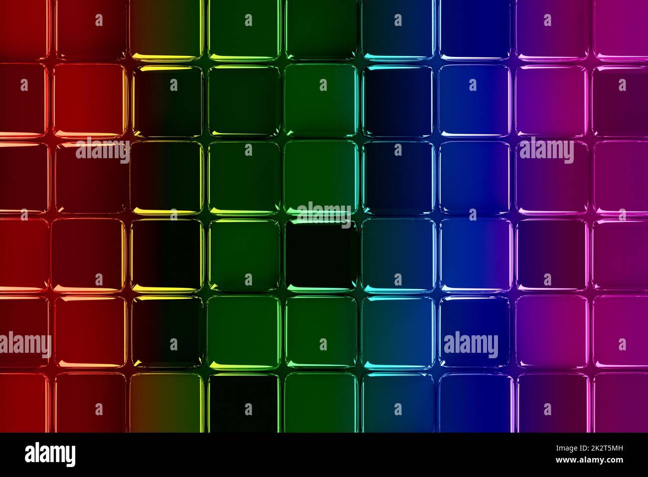 Abstract rainbow background with colorful cubes Stock Photo - Alamy