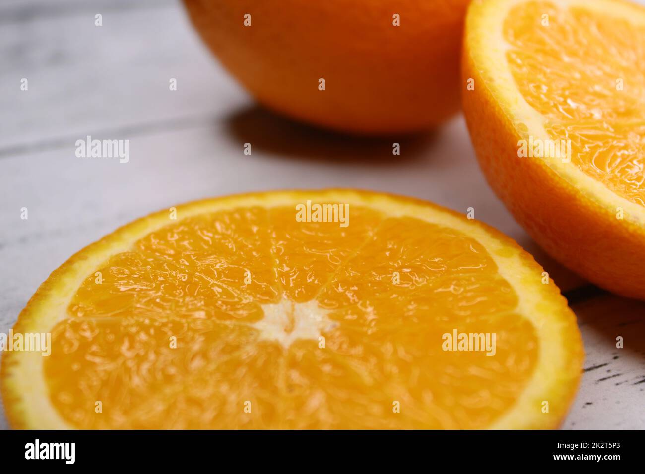 Rotating plate slices oranges hi-res stock photography and images - Alamy