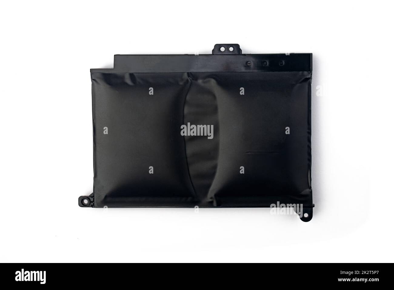 Swollen laptop batteries Stock Photo - Alamy