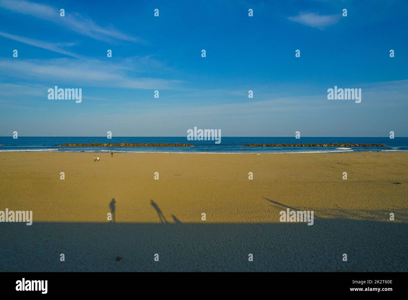 Arahama coast of sandy beach (Sendai, Miyagi Prefecture Stock Photo - Alamy