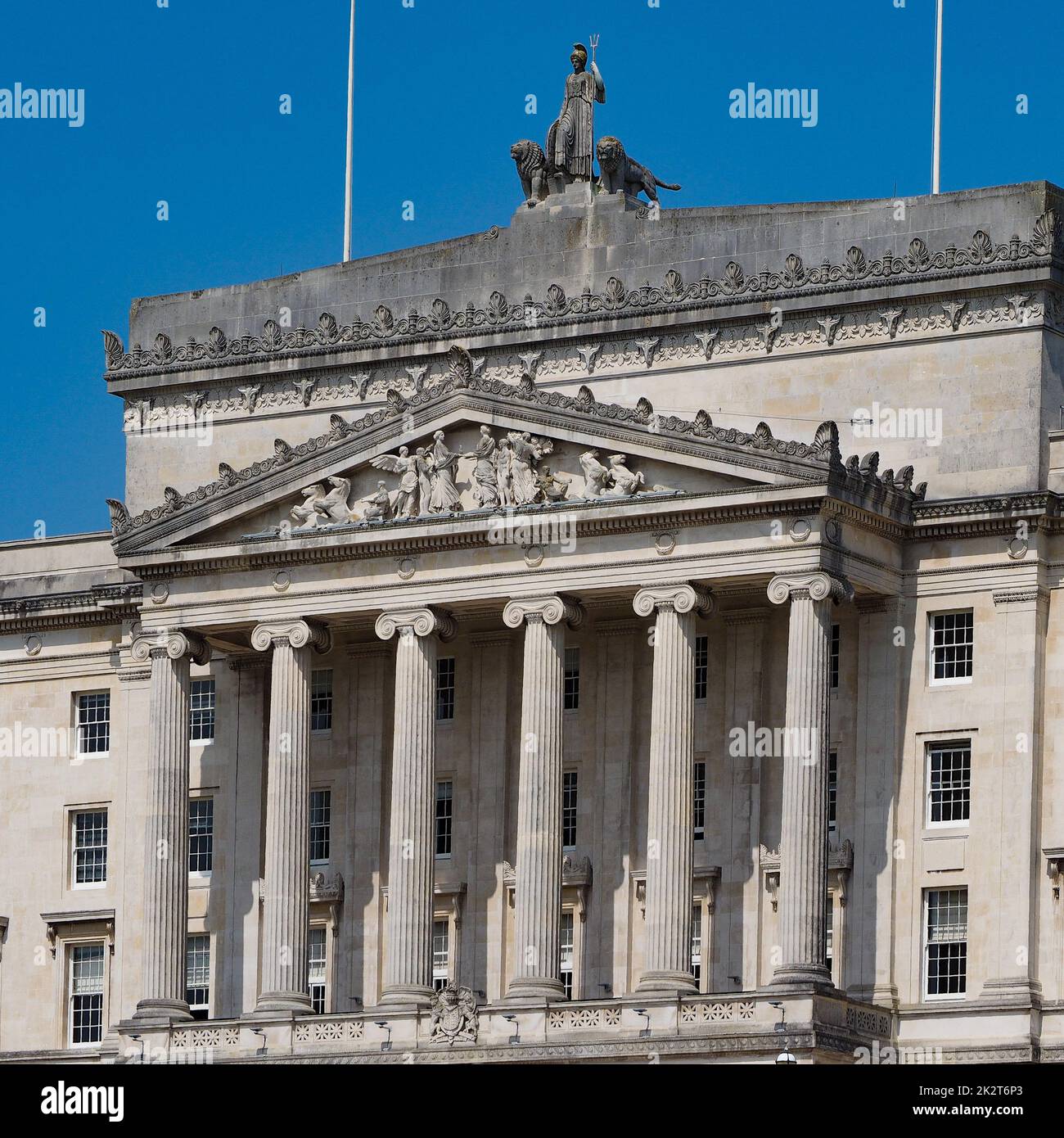 Stormont Parliament Buildings in Belfast Stock Photo - Alamy