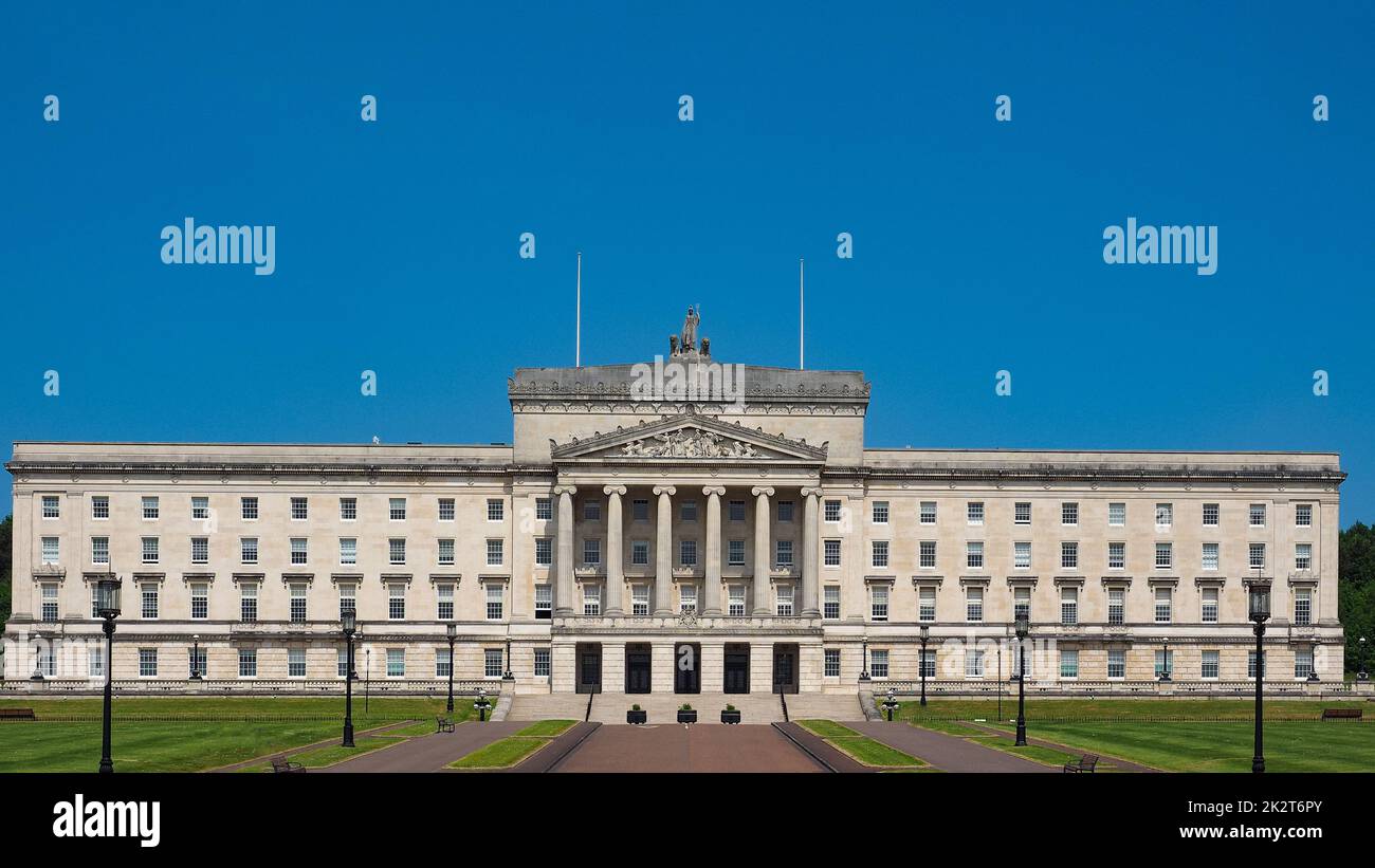 Stormont Parliament Buildings in Belfast Stock Photo - Alamy