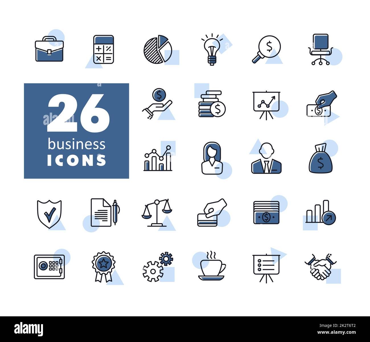 Finance strategy icon outline hi-res stock photography and images - Alamy