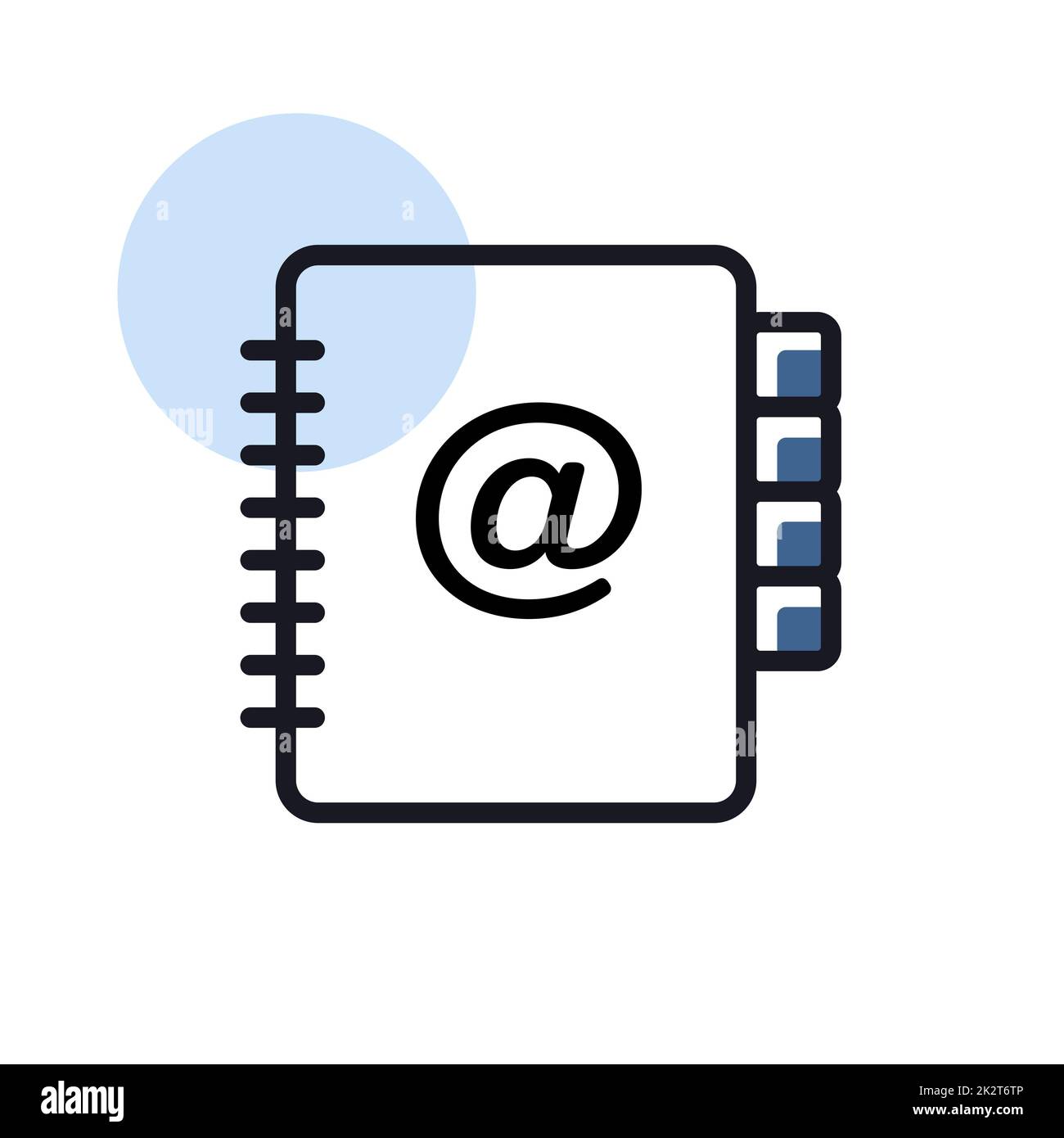 Address book icon business hi-res stock photography and images - Alamy