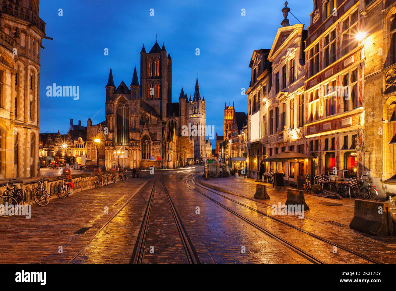 Saint Nicholas' Church, Ghent Stock Photo - Alamy