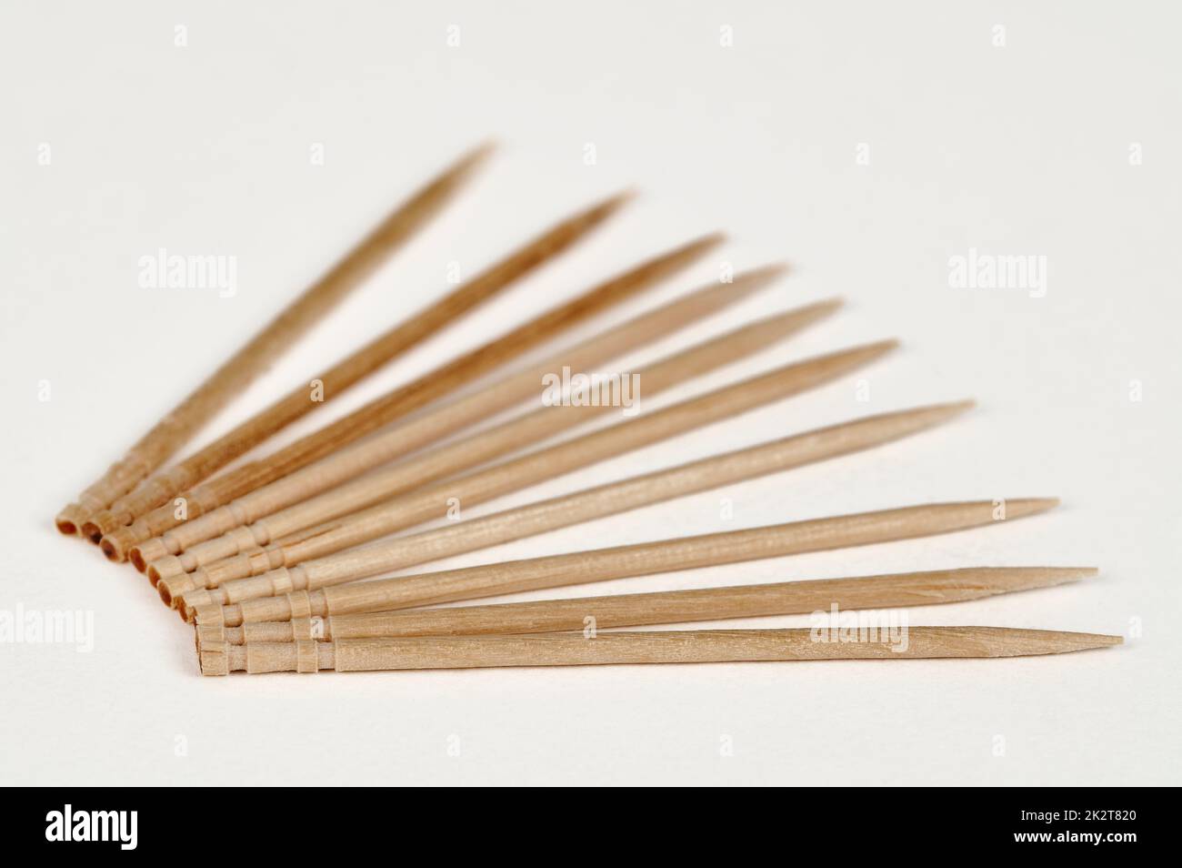 Toothpicks on white Stock Photo - Alamy