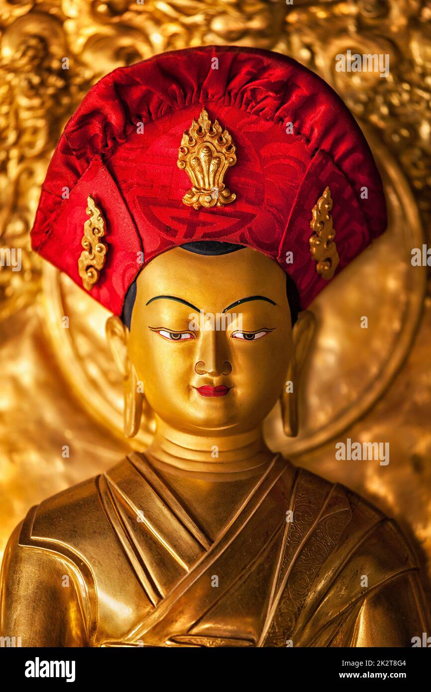 Buddha statue in Lamayuru monastery, Ladakh, India Stock Photo - Alamy