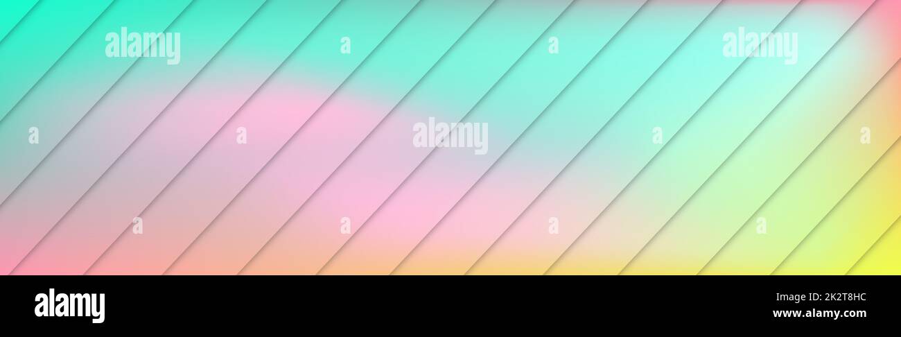 Panoramic abstract web background light multicolored gradient - Vector ...