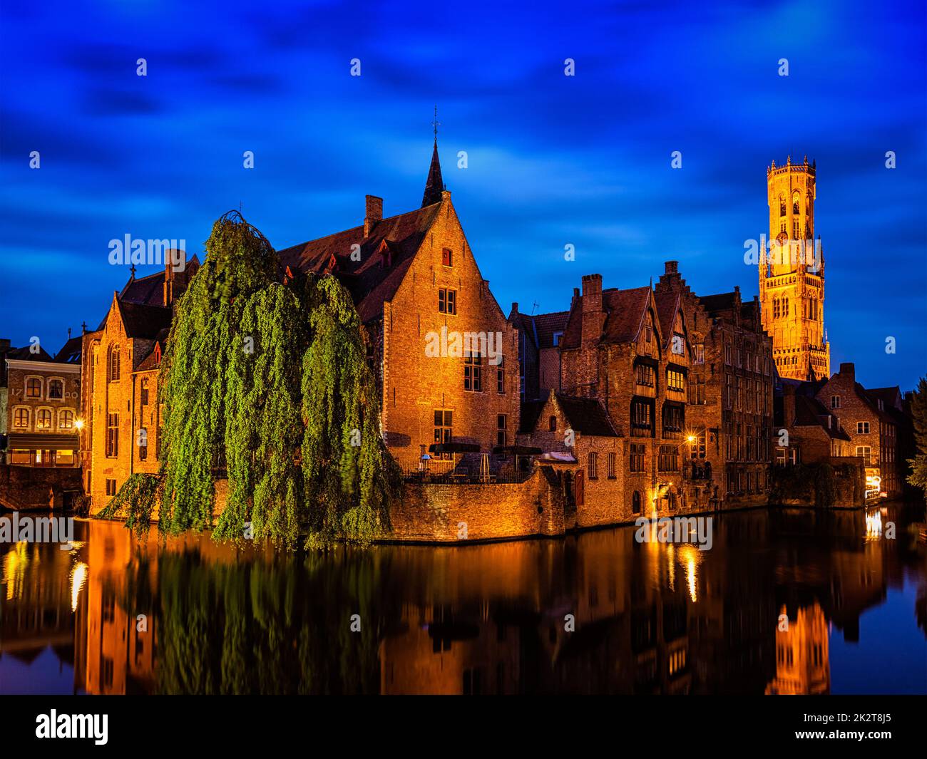 Bruges skyline view hi-res stock photography and images - Alamy